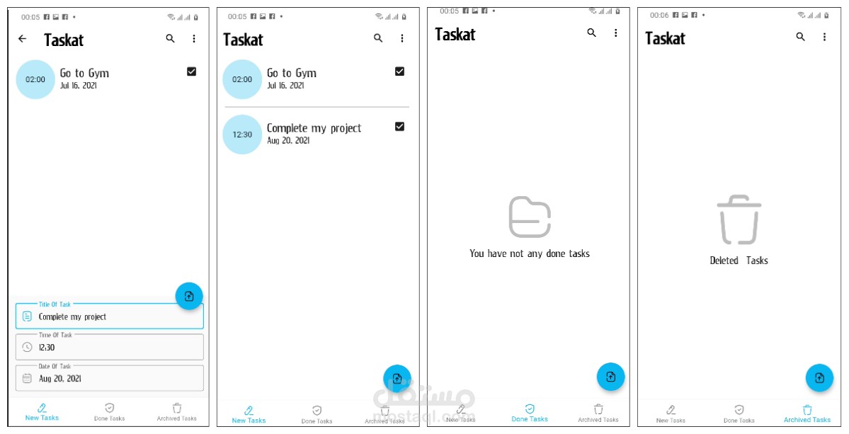 Taskat App | مستقل