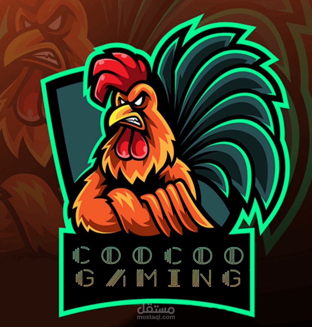 تصميم لوغو Logo Gaming مستقل