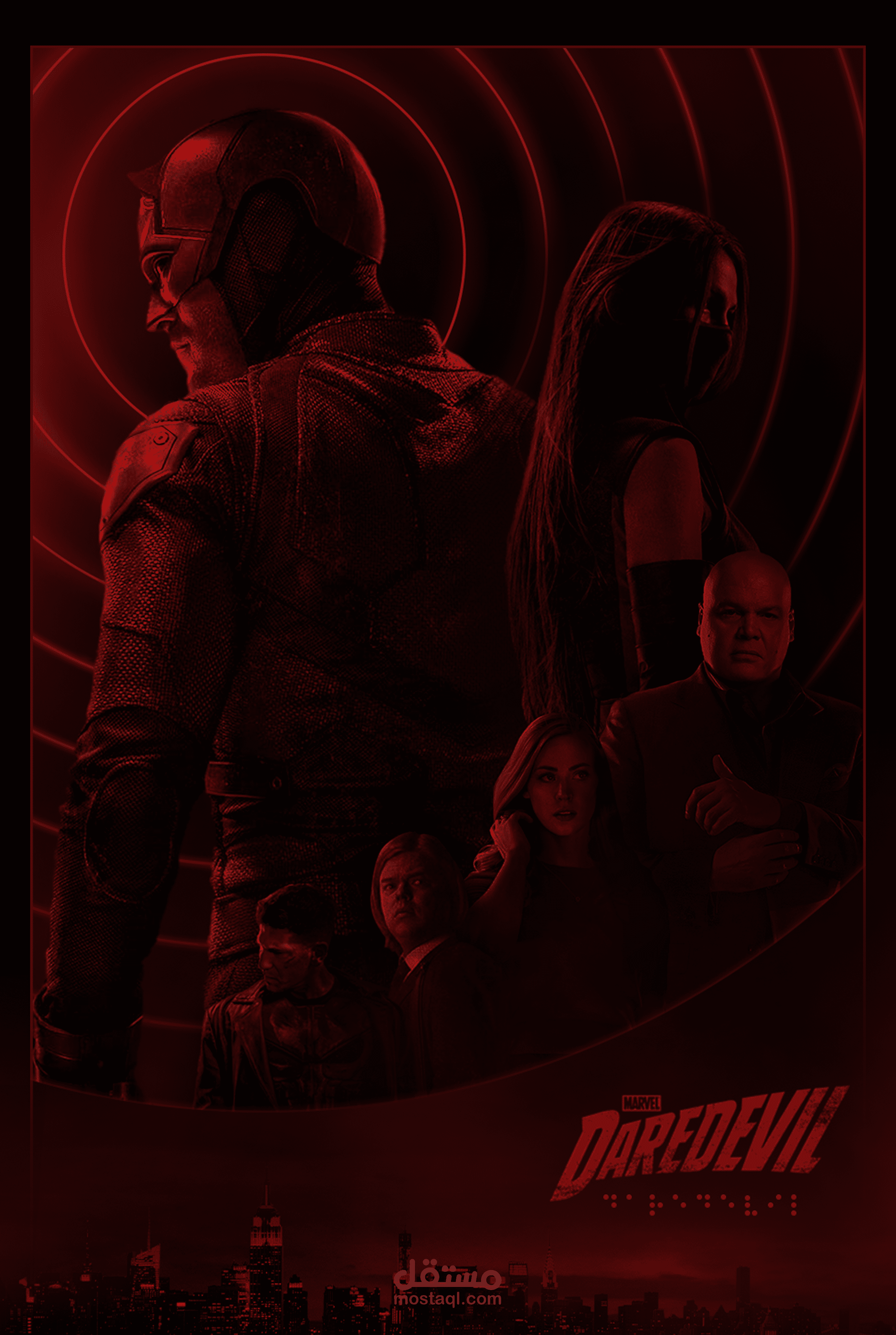 DAREDEVIL FANMADE POSTER | مستقل