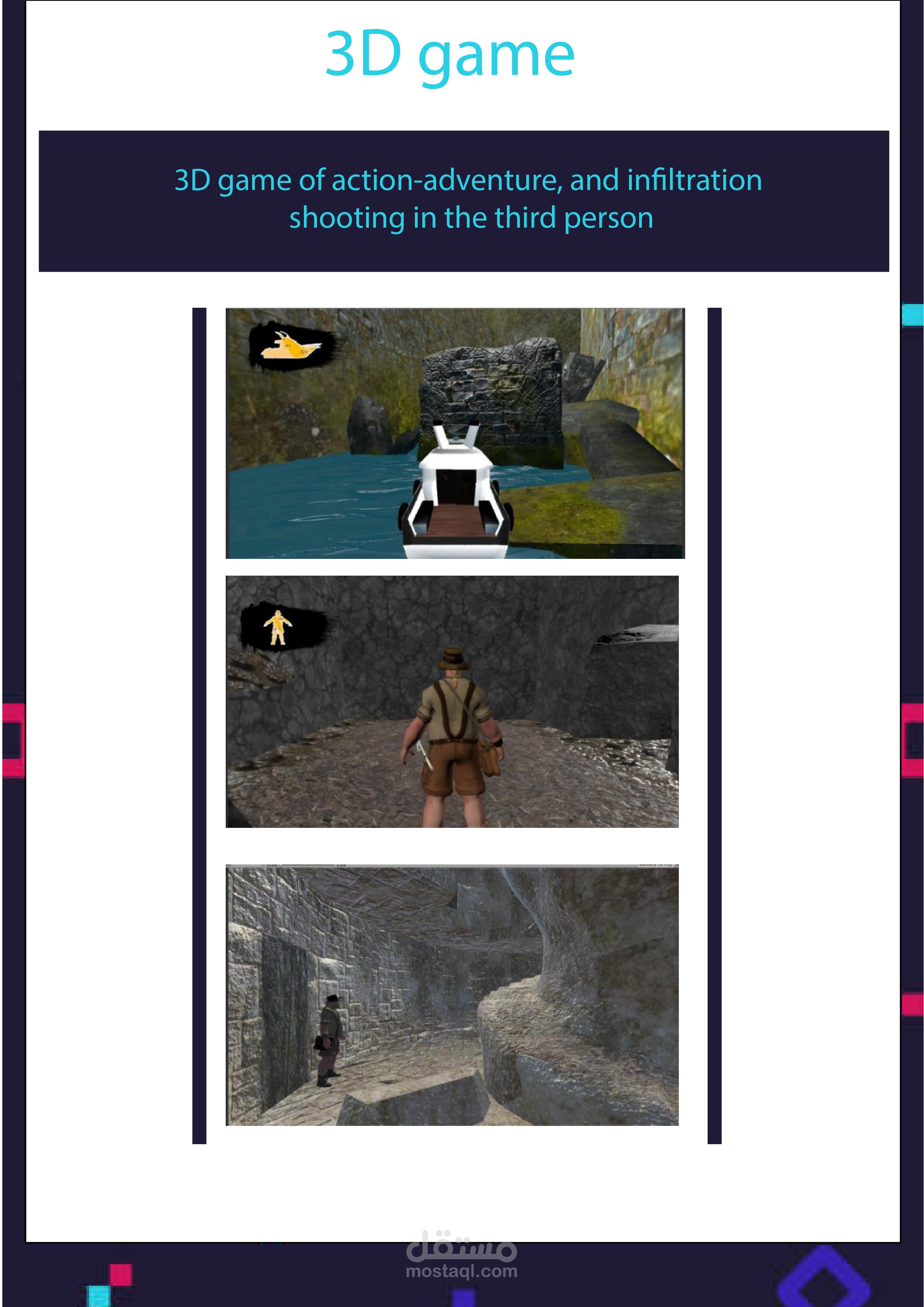 تصميم وبرمجة ألعاب فيديو unity | مستقل