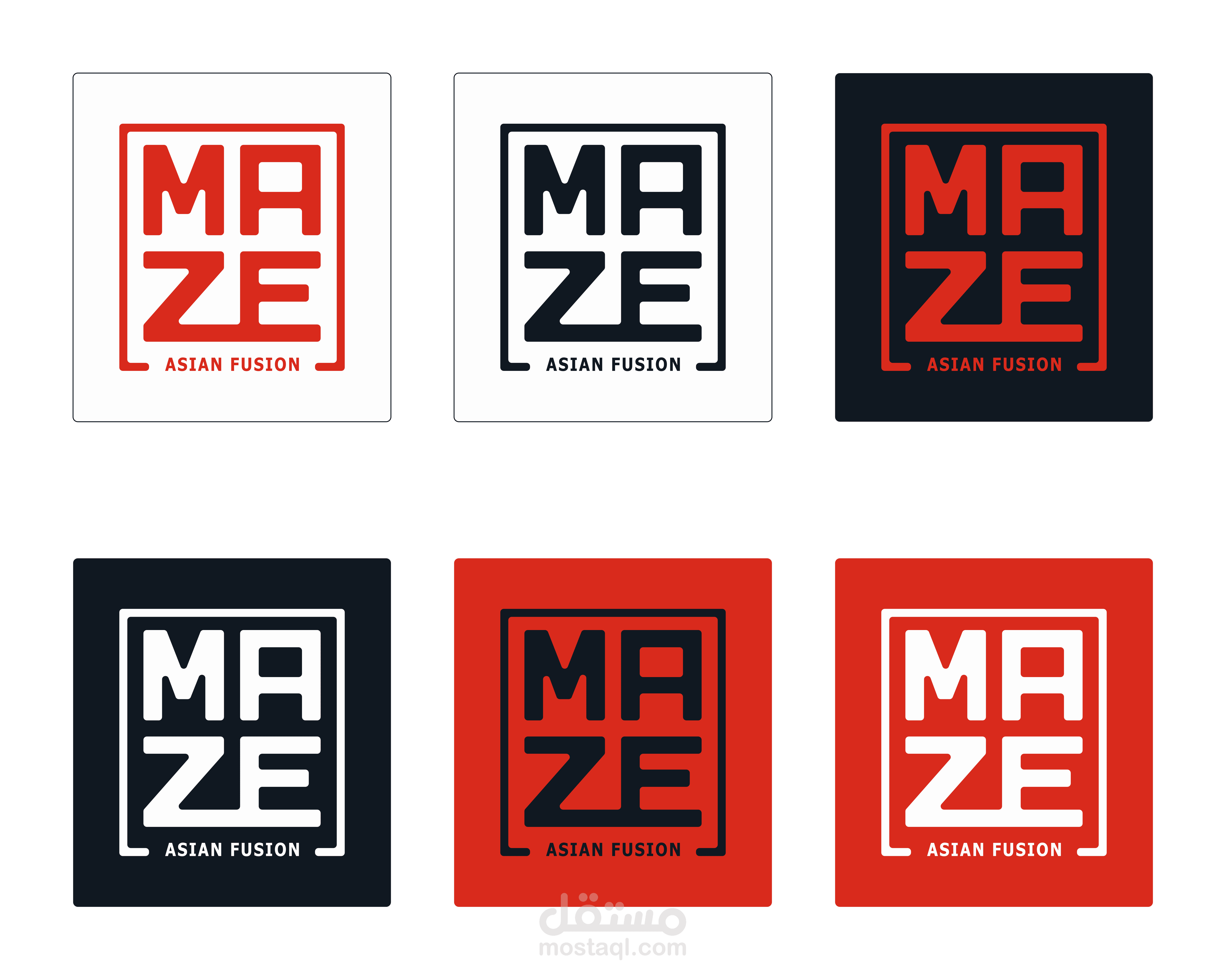 Visual Identity | MAZE | مستقل