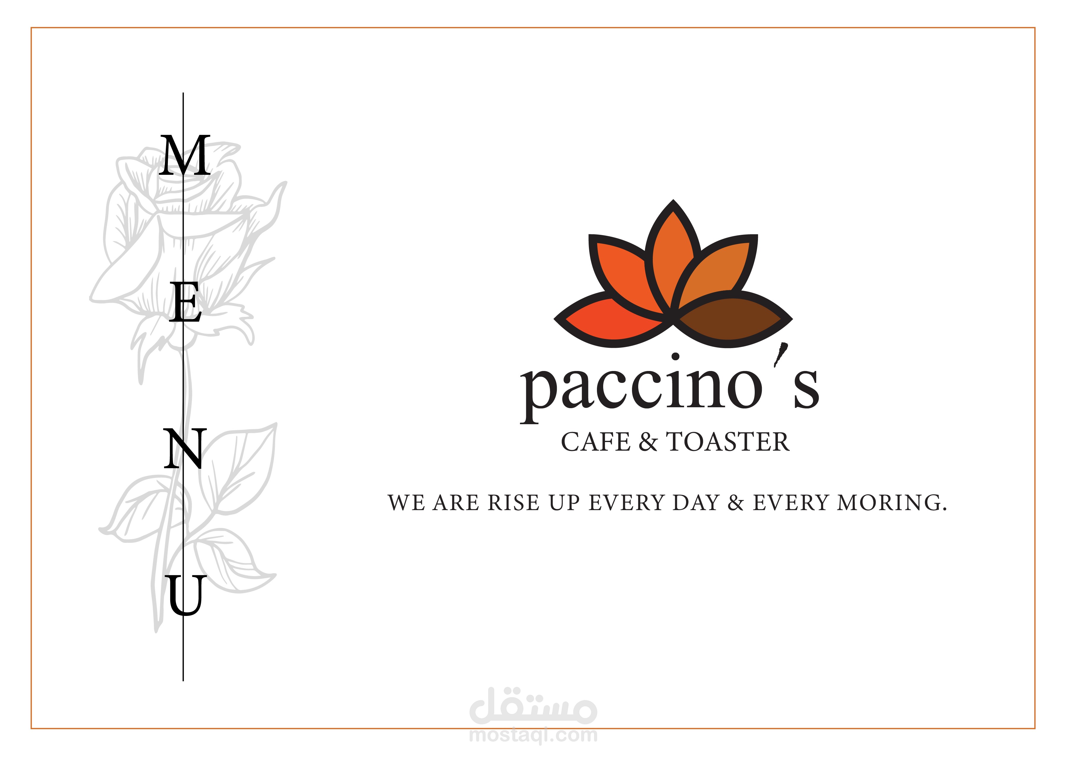 paccino's brand & visual identity | مستقل