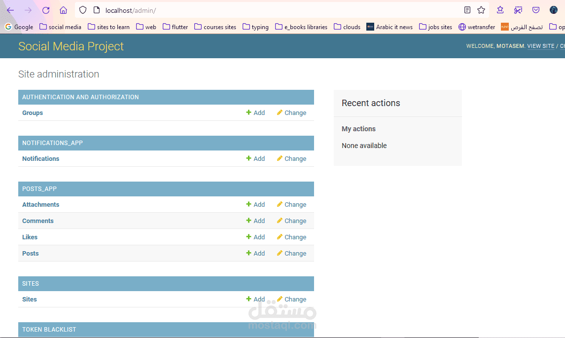 Social Media Api With Python Using Django And Rest Framework مستقل 