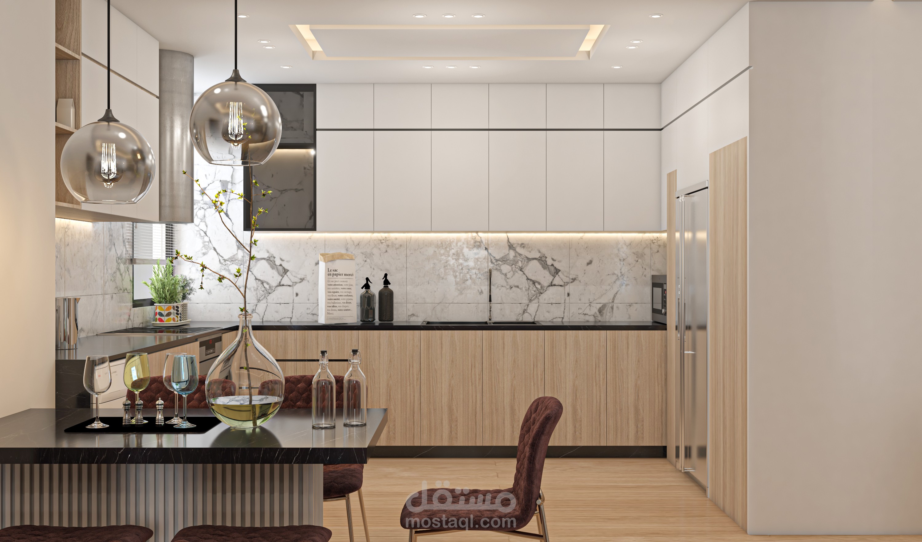 kitchen Interior Design | مستقل