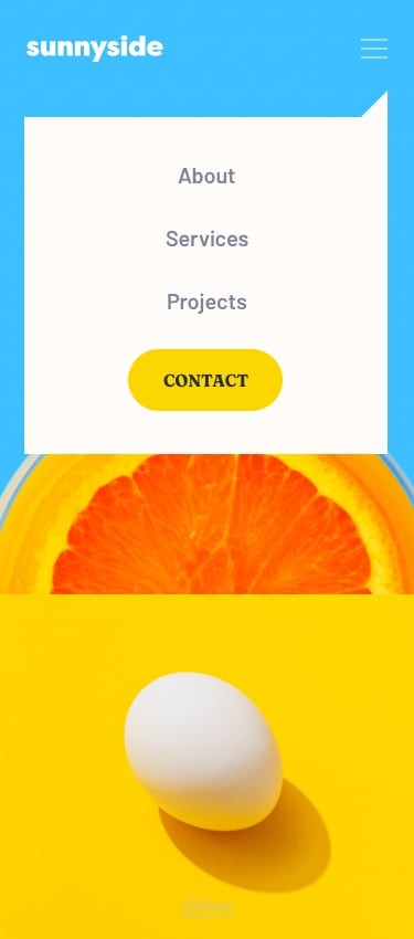 Sunny Side صفحة هبوط | مستقل