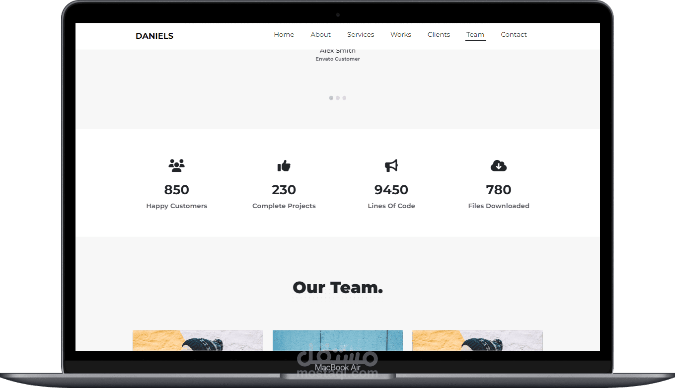 Portfolio Daniels | مستقل