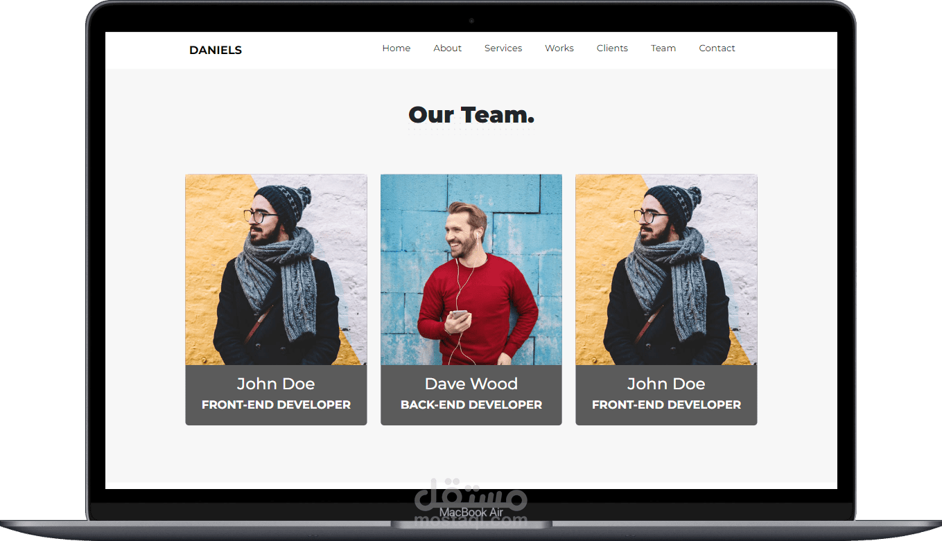 Portfolio Daniels | مستقل