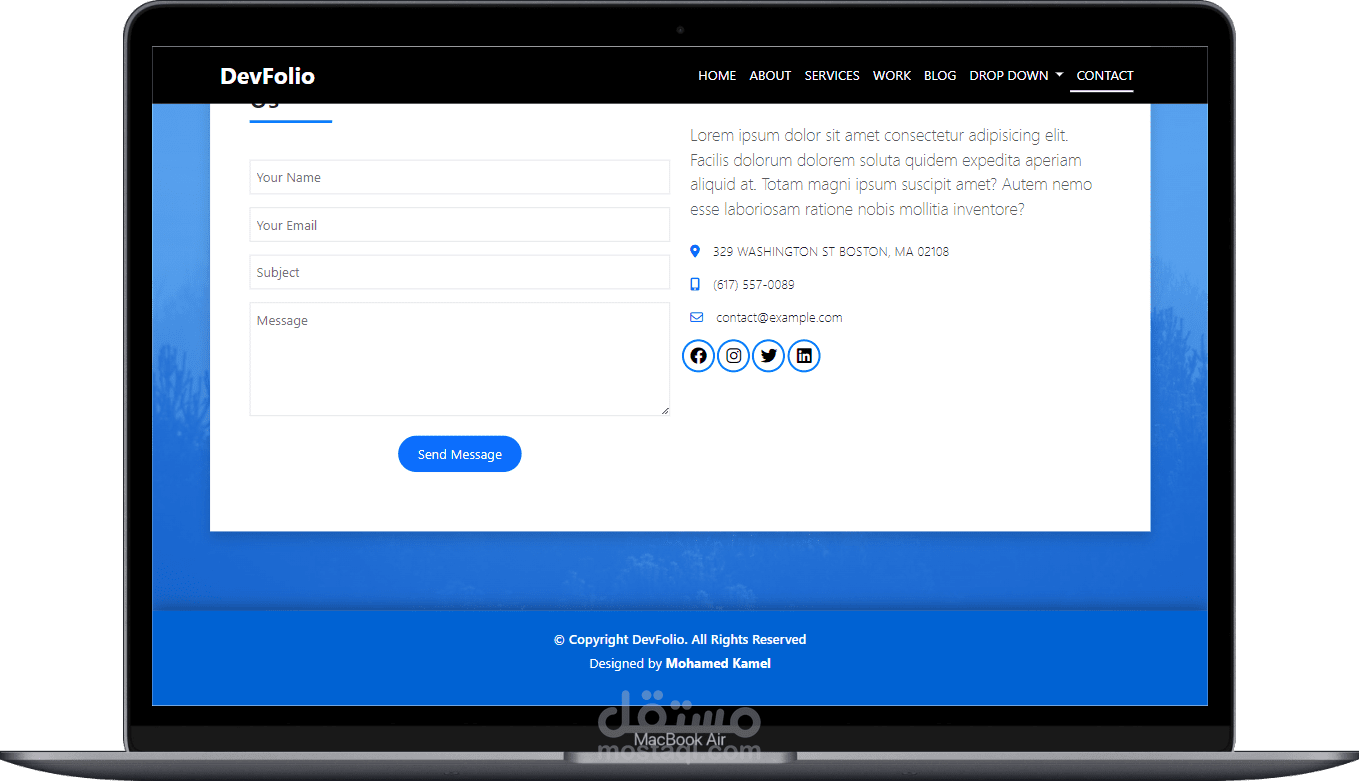 Portfolio - DevFolio | مستقل