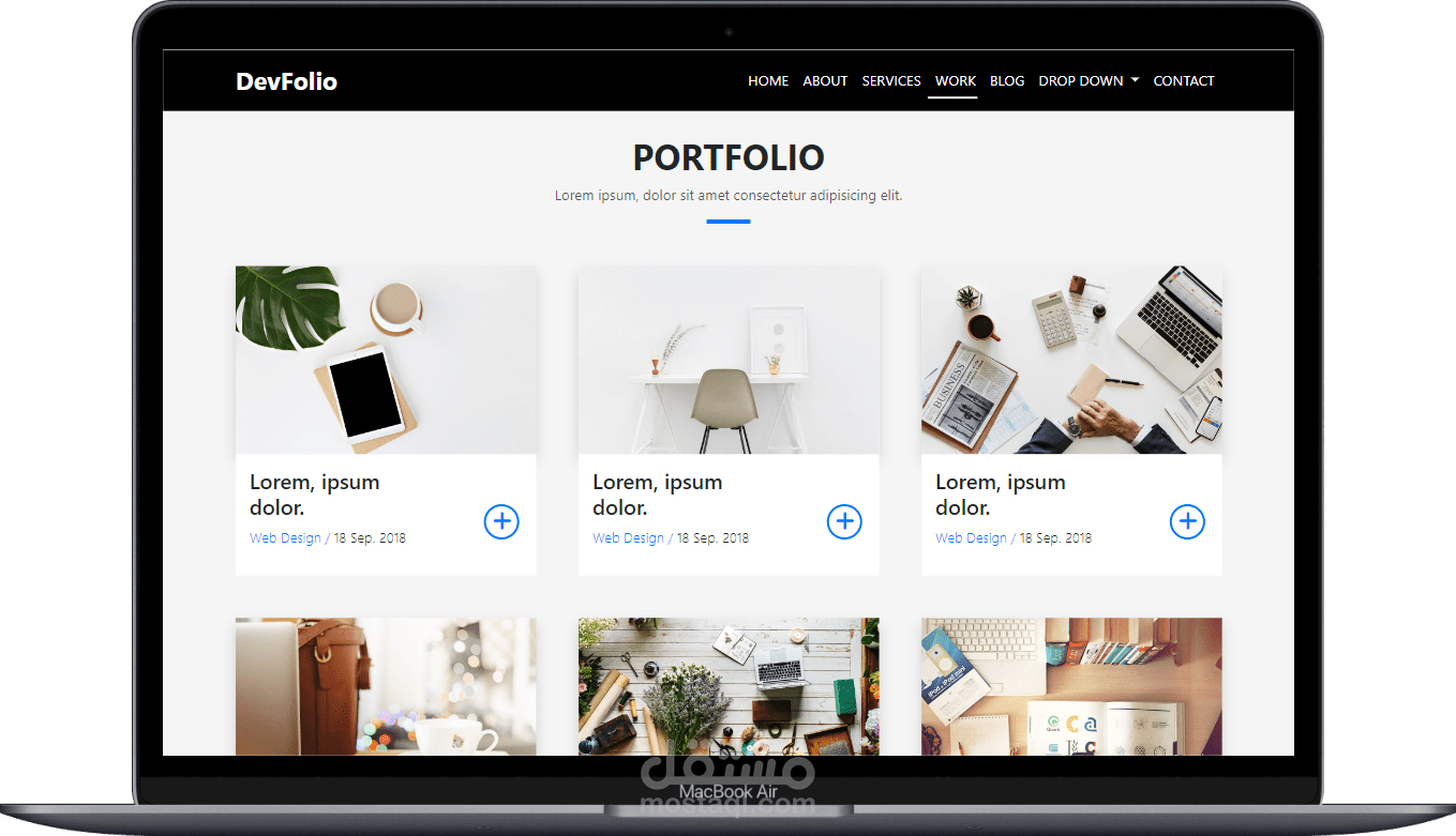 Portfolio - DevFolio | مستقل