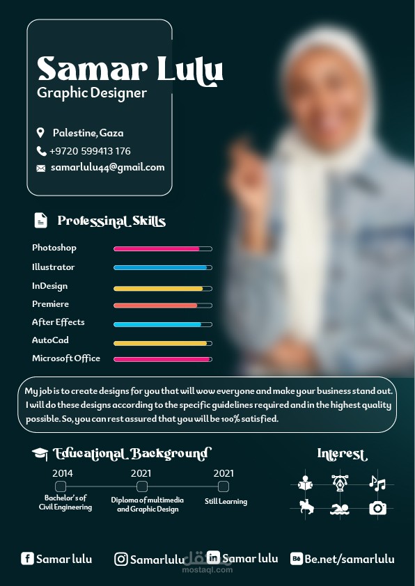 Curriculum Vitae ــ سيرة ذاتية | مستقل