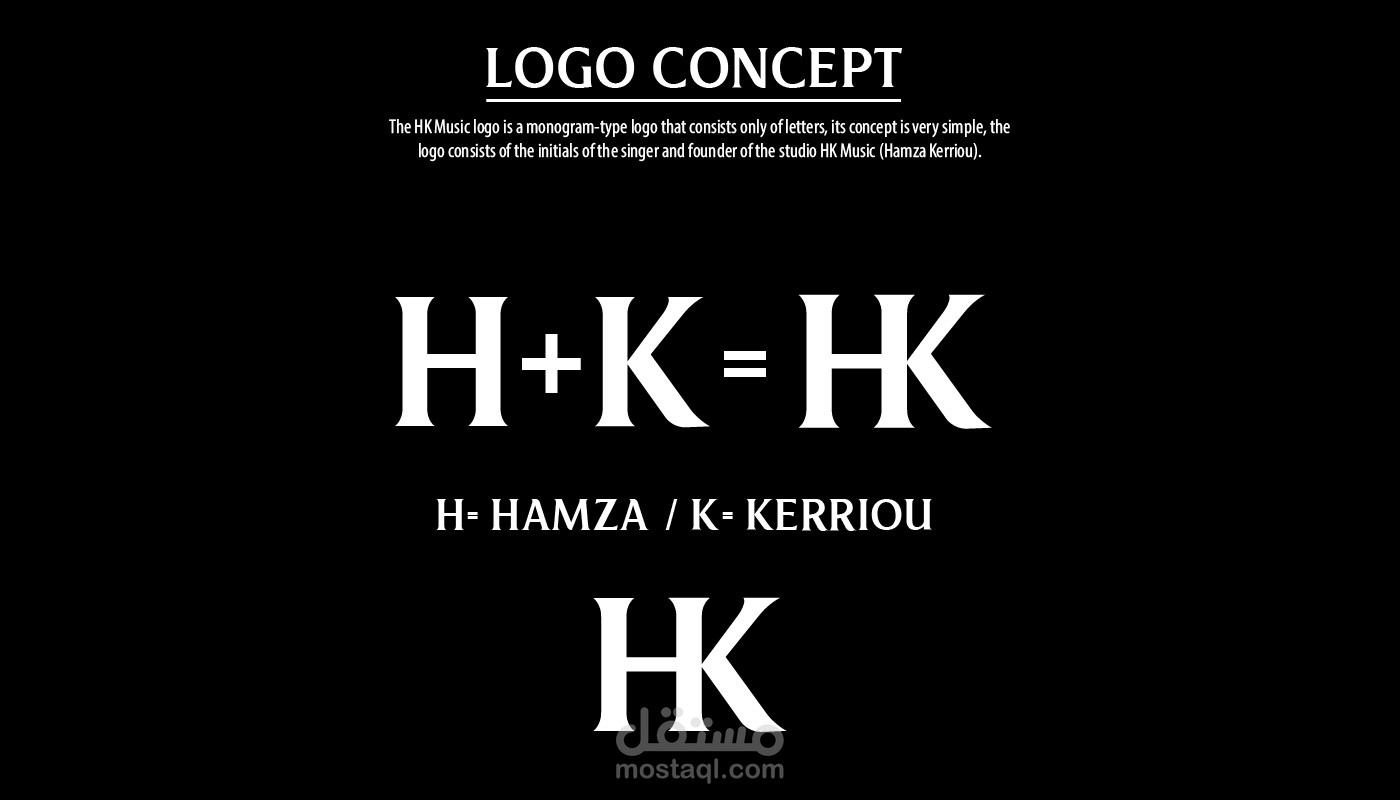HK Music Studio logo & Branding | مستقل