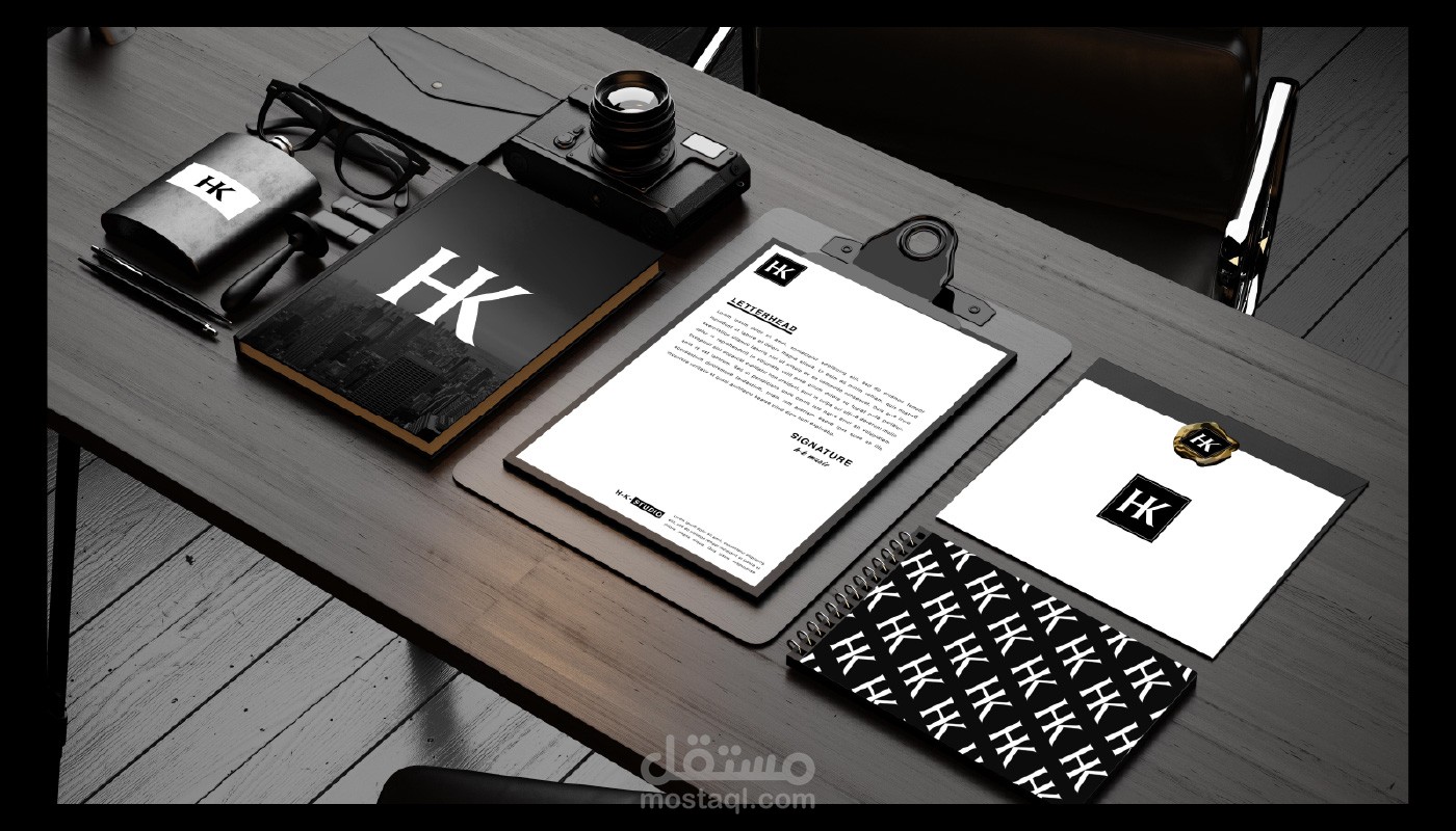 HK Music Studio logo & Branding | مستقل