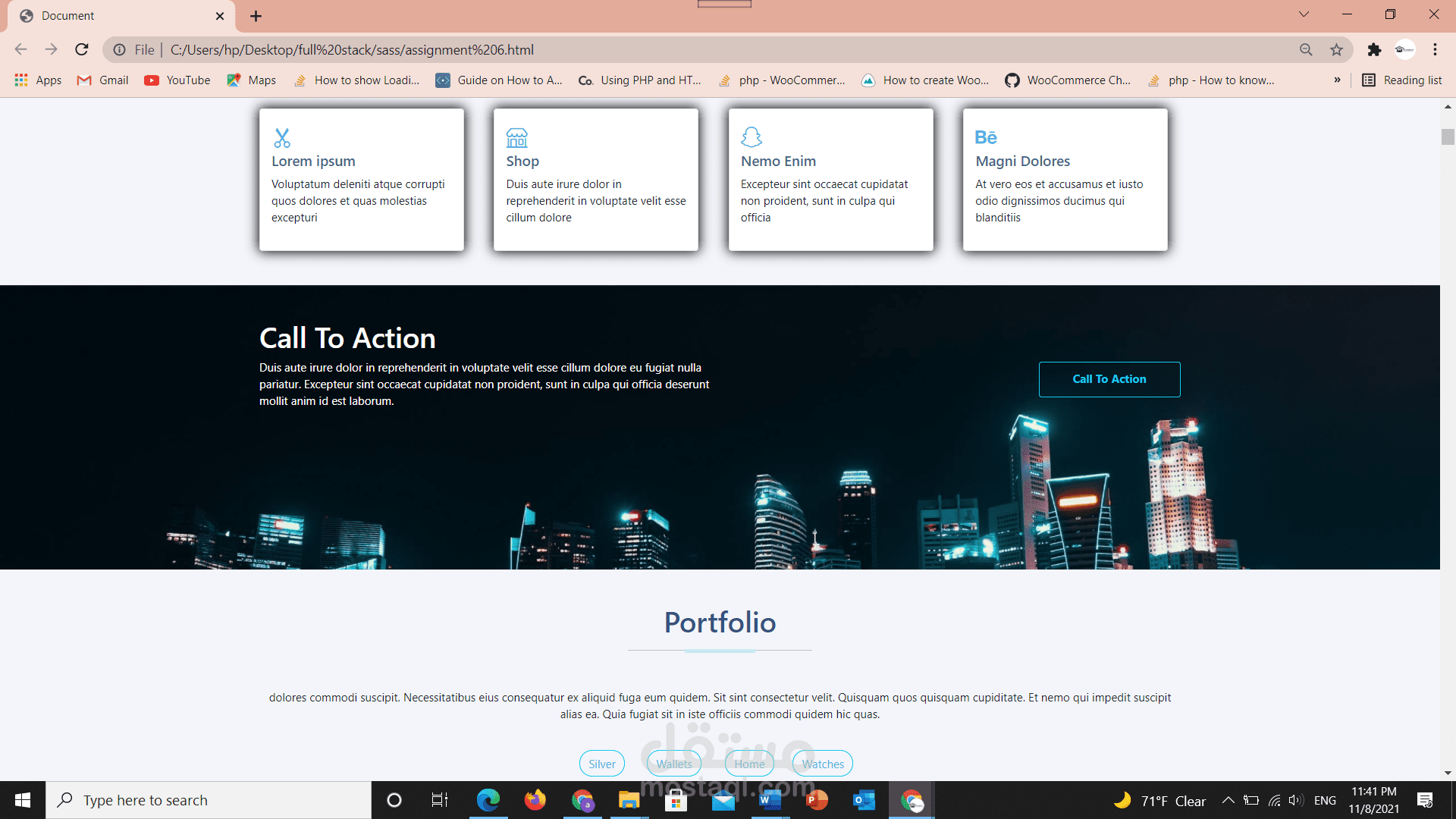 bootstrap made theme clone | مستقل