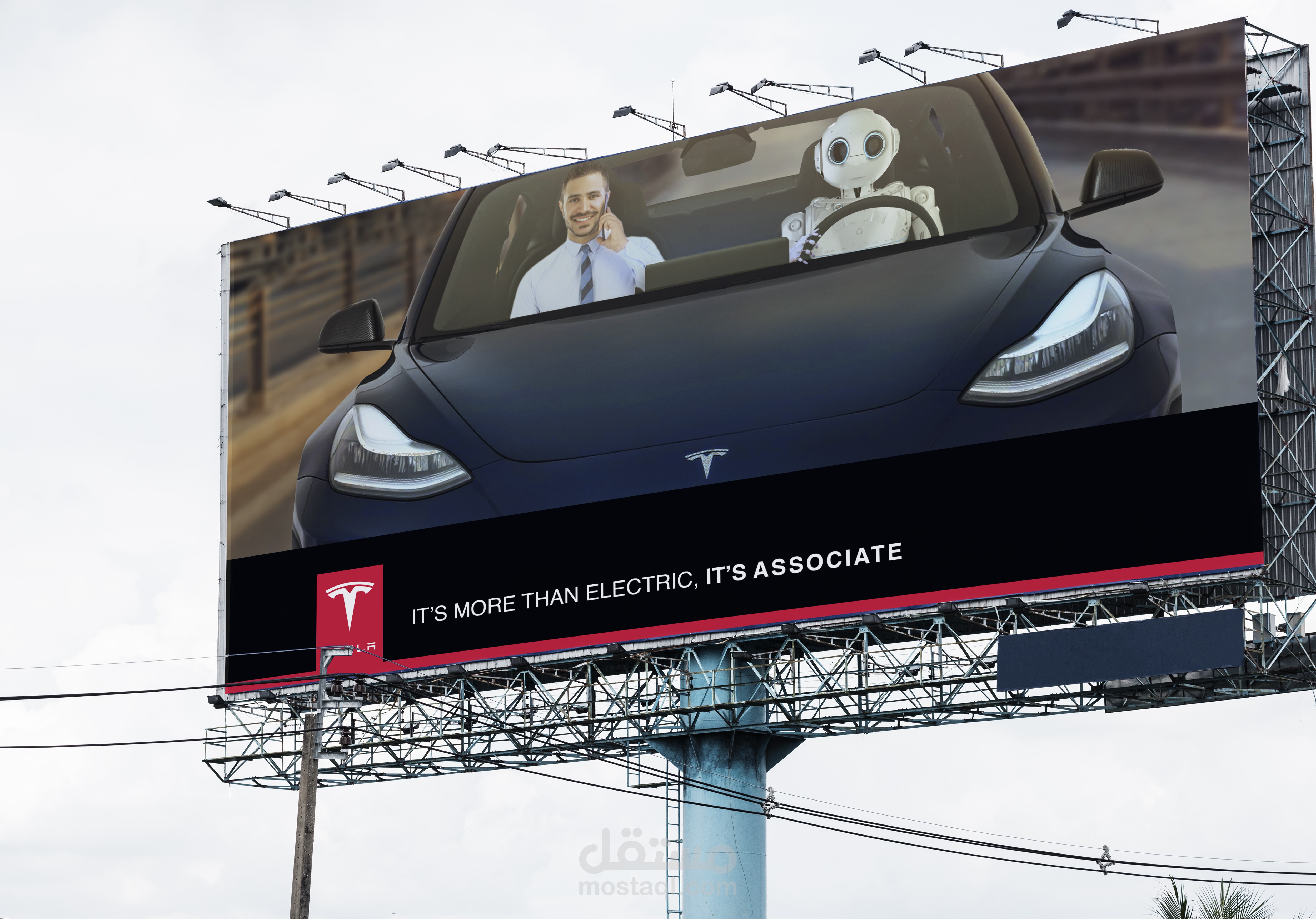 Tesla - Advertising Campaign | مستقل
