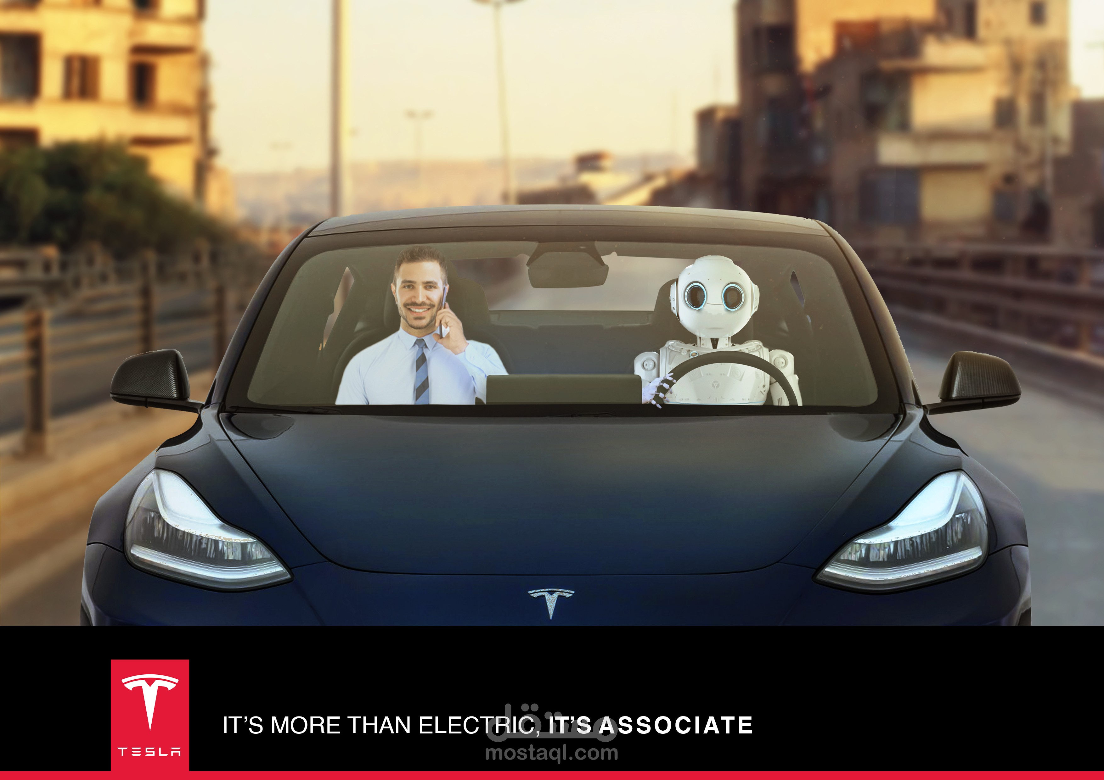 Tesla - Advertising Campaign | مستقل
