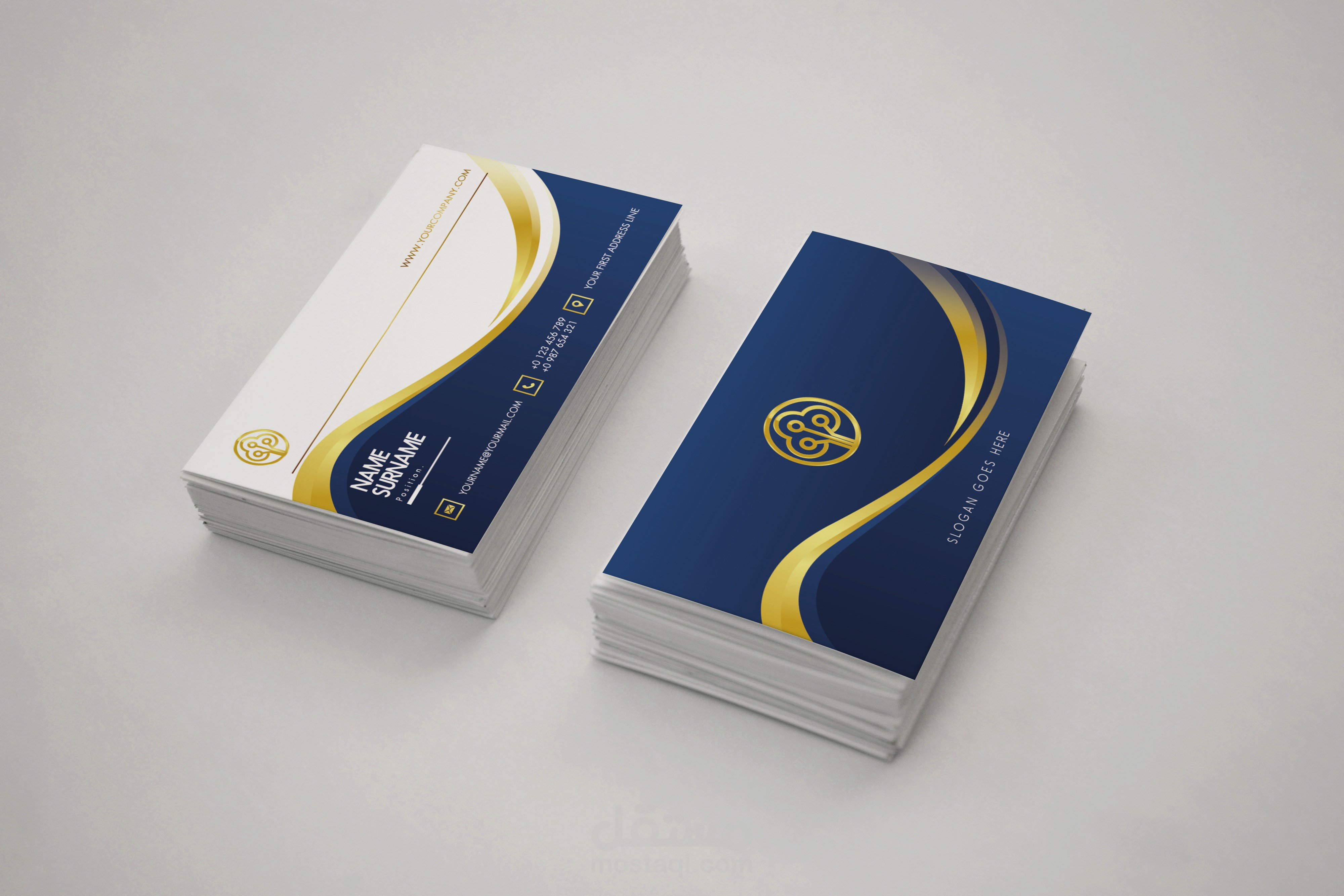 تصميم كارت شخصي أو لشركتك ( Business Card ) بجودة عالية | مستقل