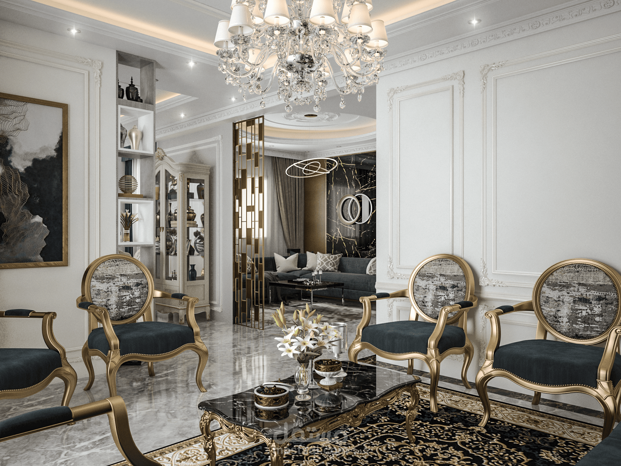 New classic ( Recepion & Salon & Dining ) | مستقل