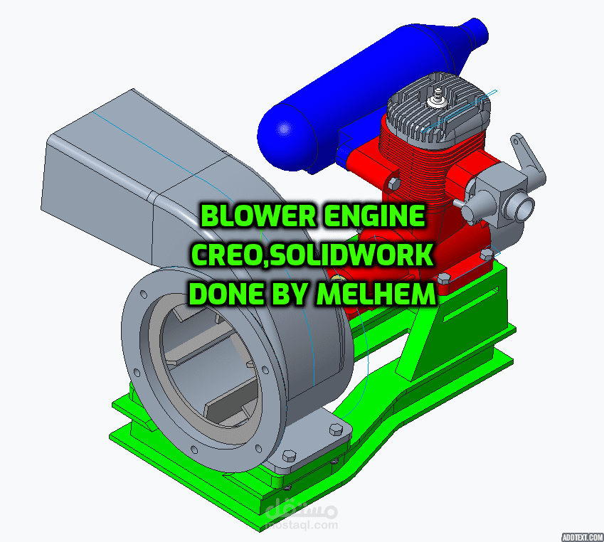 creo/solidworks/simulation/assemply | مستقل