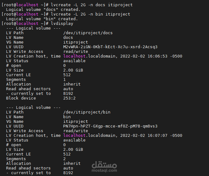 Linux Disks Partitioning Using Lvm Stratis And Vdo مستقل