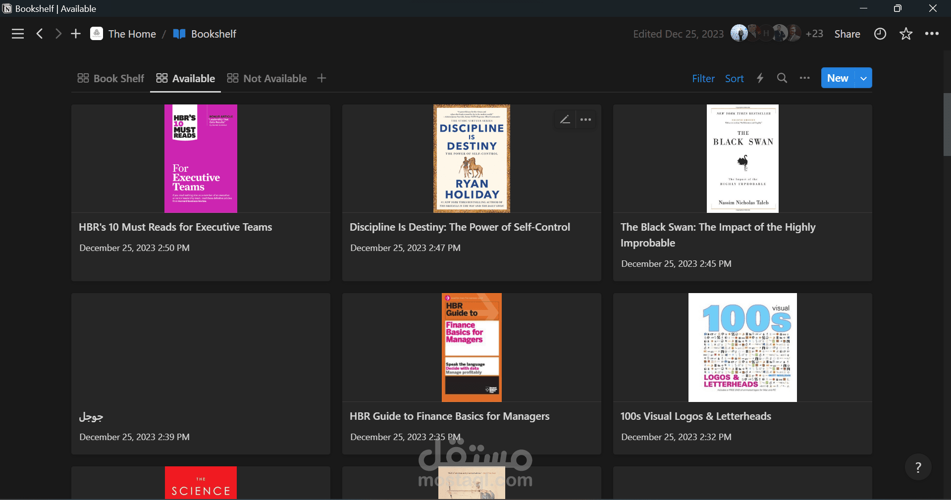 Notion Workspace Expert | مستقل Notion Workspace Expert | مستقل