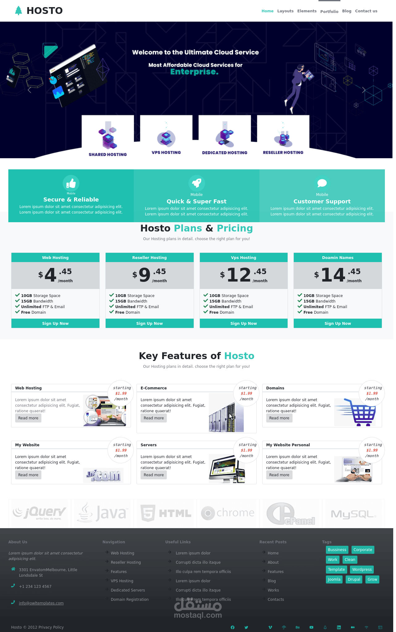 Responsive webpage | مستقل