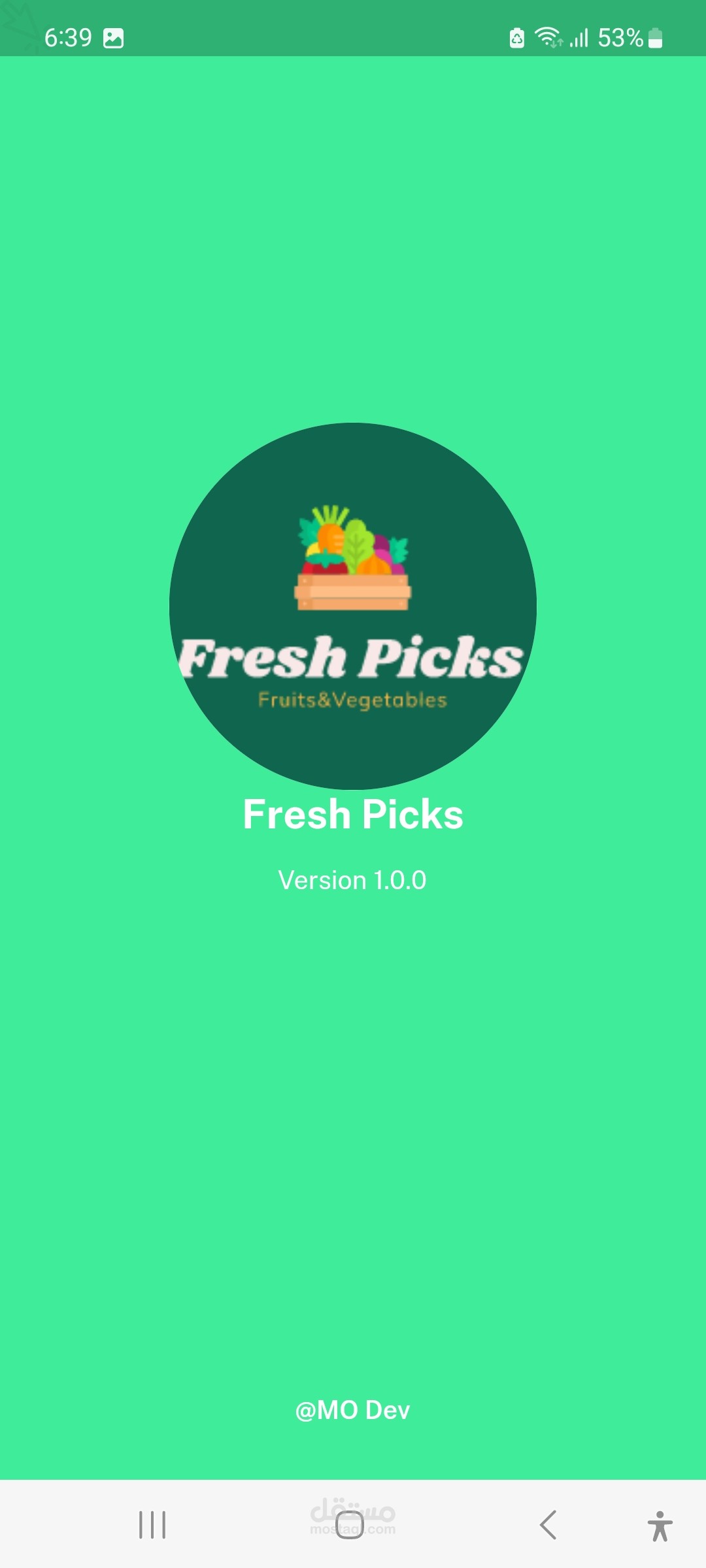 Fresh-picks E-commerce application | مستقل Fresh-picks E-commerce application | مستقل