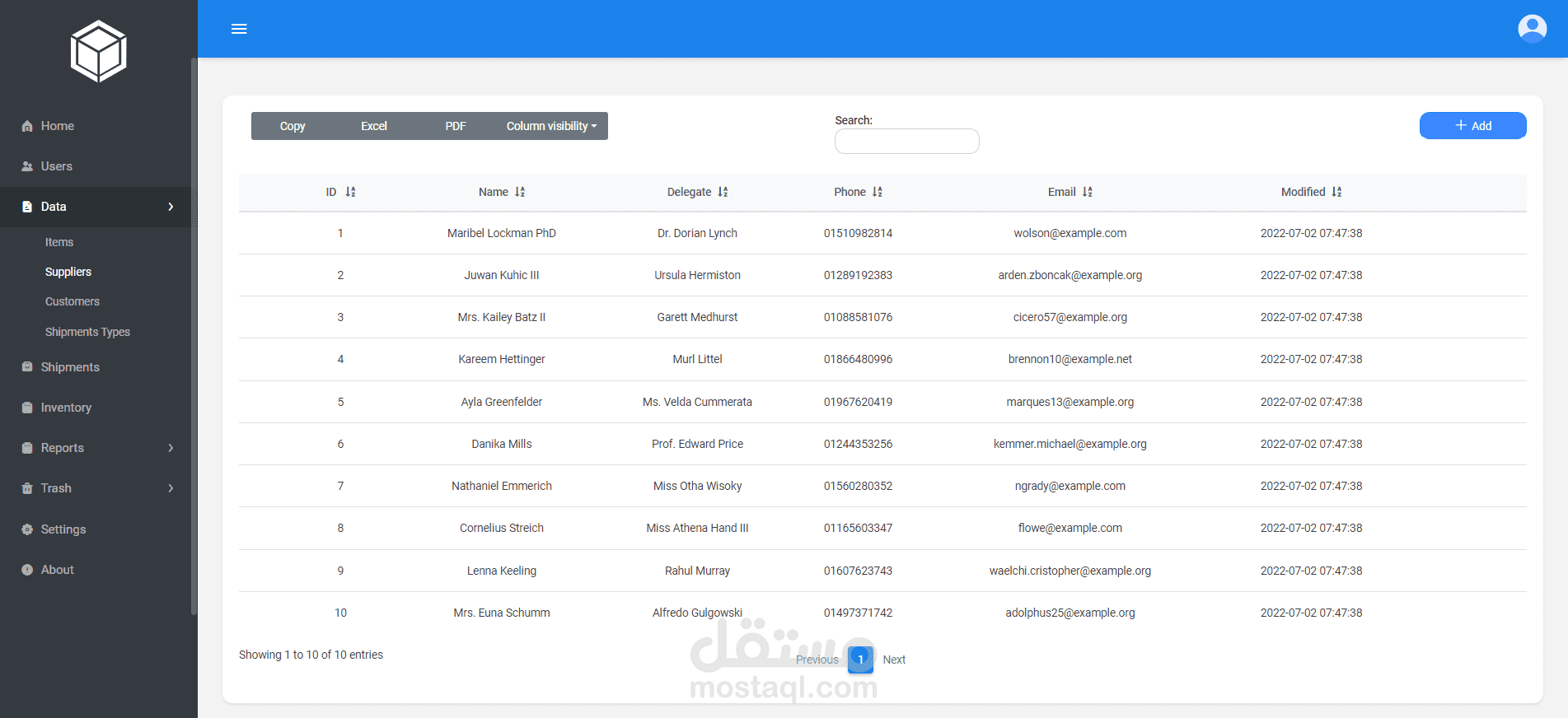 Cube ERP system | مستقل