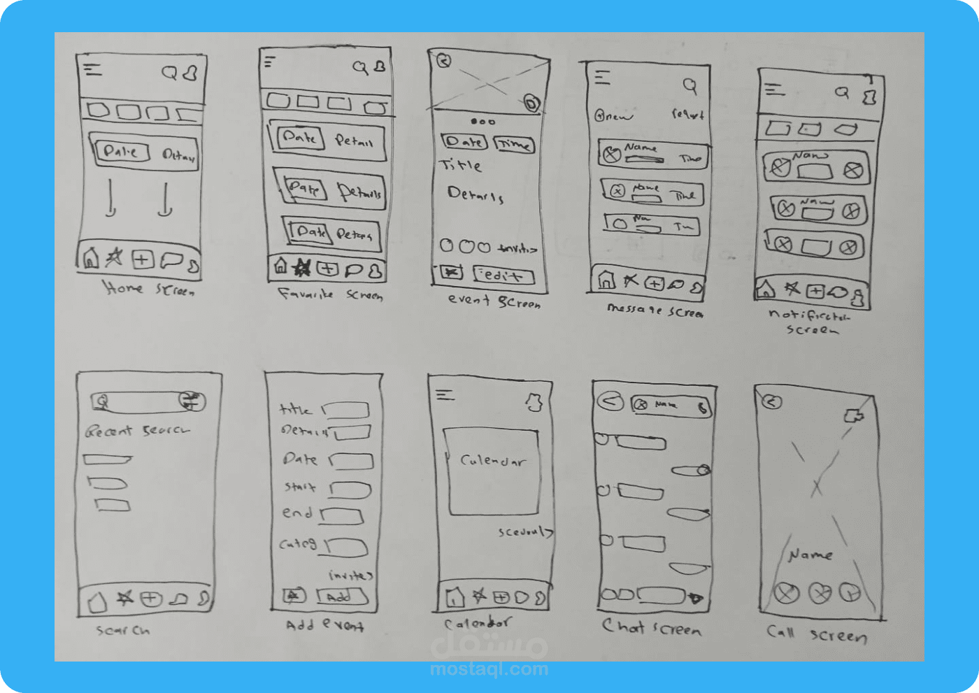 My Noty - Note App UI / UX Case study | مستقل