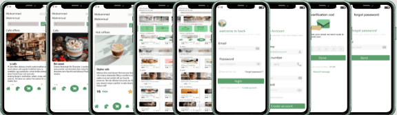 تصميم تطبيق hoga cofe | مستقل
