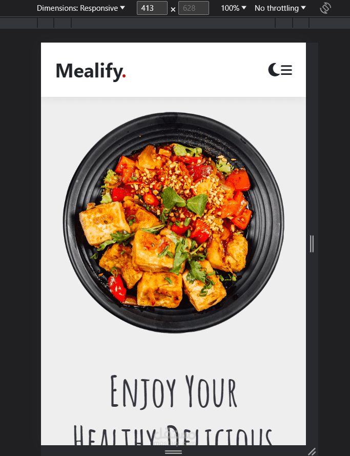 Mealify | مستقل