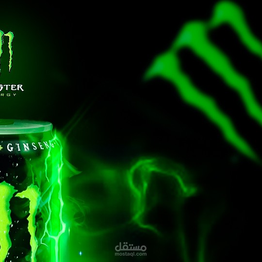 social media design for monster | مستقل