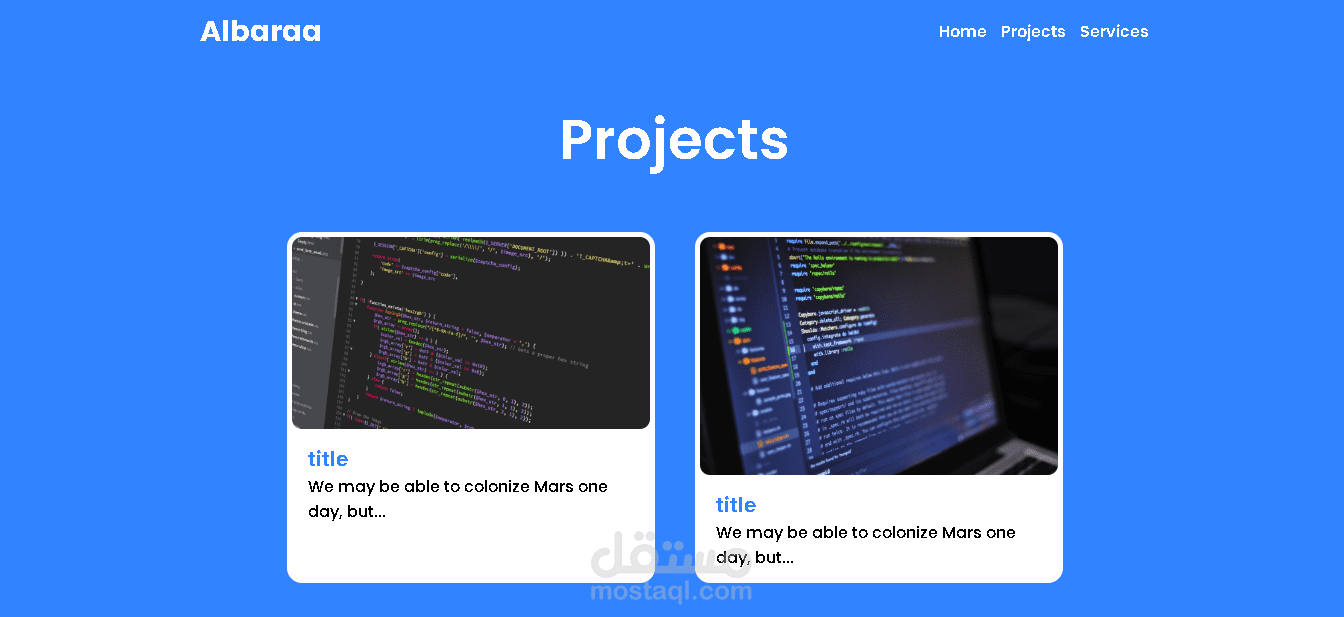 AB portfolio | مستقل