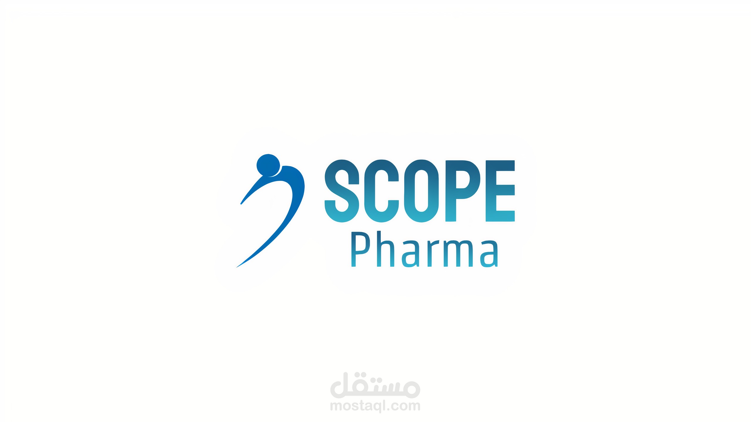 آخر أعمالي تصميم شعار لشركة Scope Pharma | مستقل