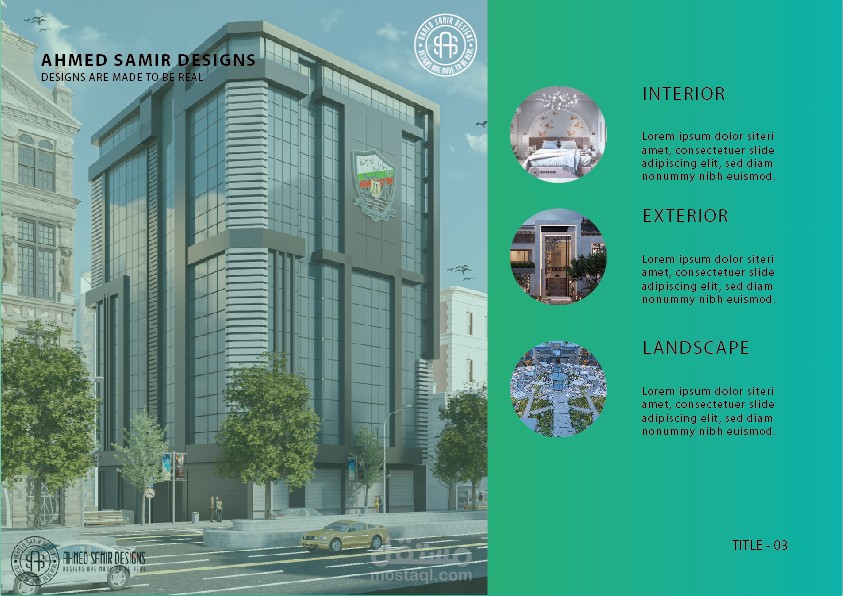 Ahmed Samir Contracting Company Portfolio | مستقل