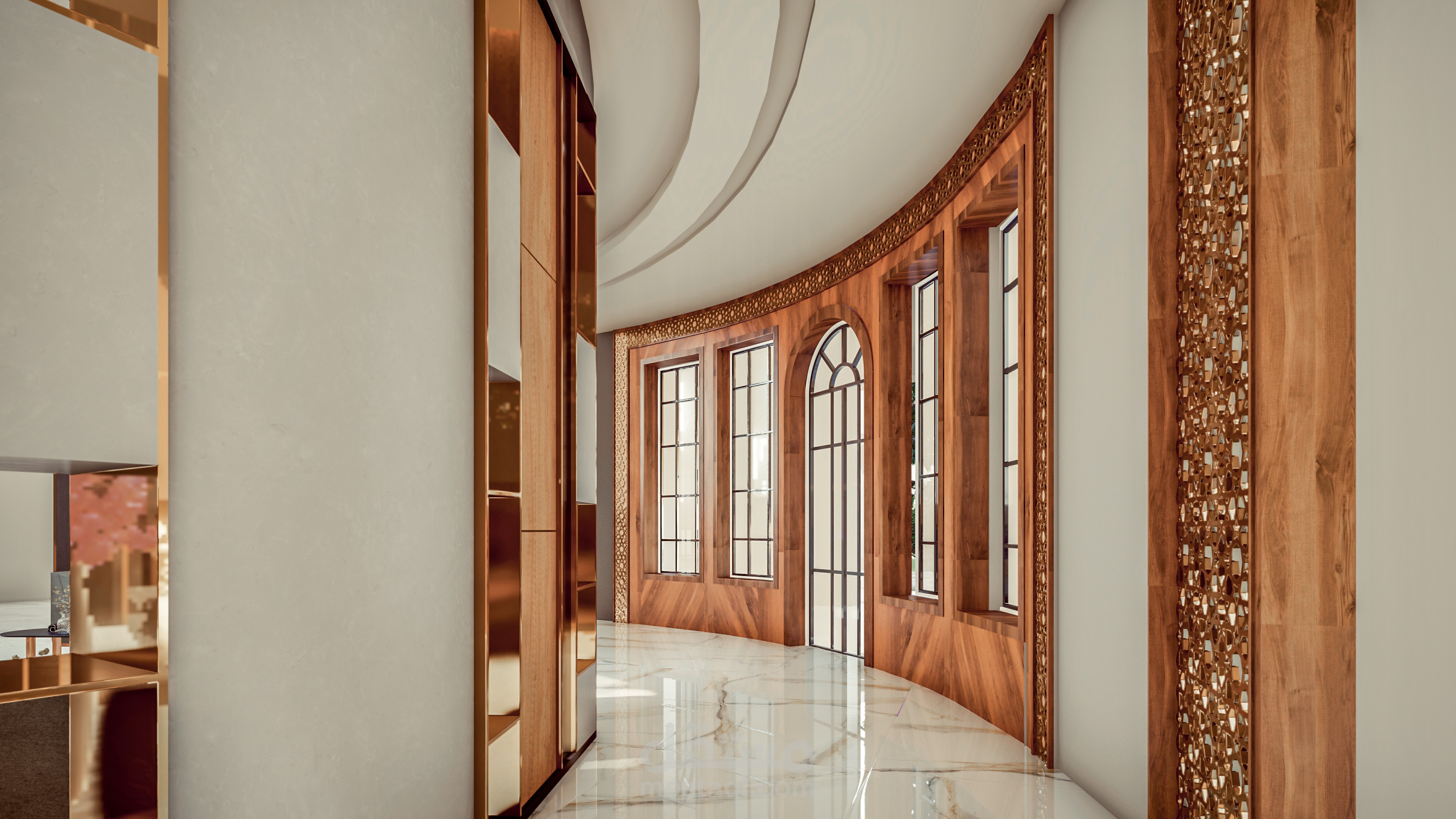 Main Hall Interior Design | مستقل