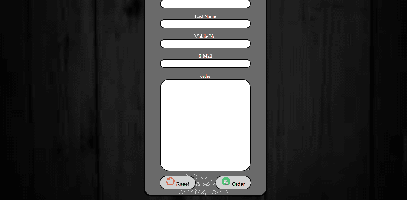 Online Restaurant Management System | مستقل