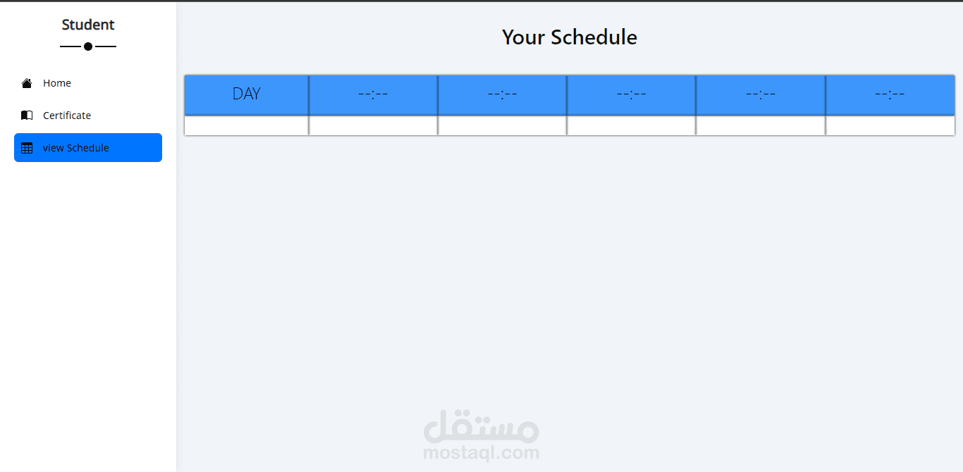 Online University Management System | مستقل Online University Management System | مستقل