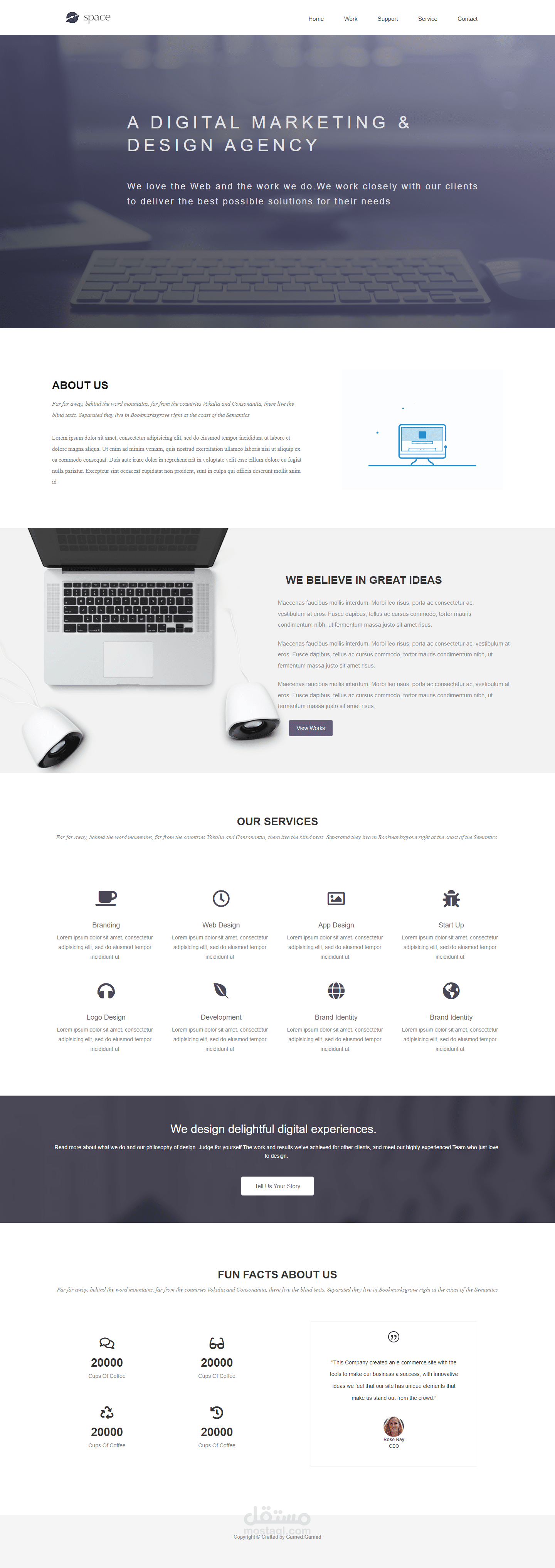 Template-Space | مستقل