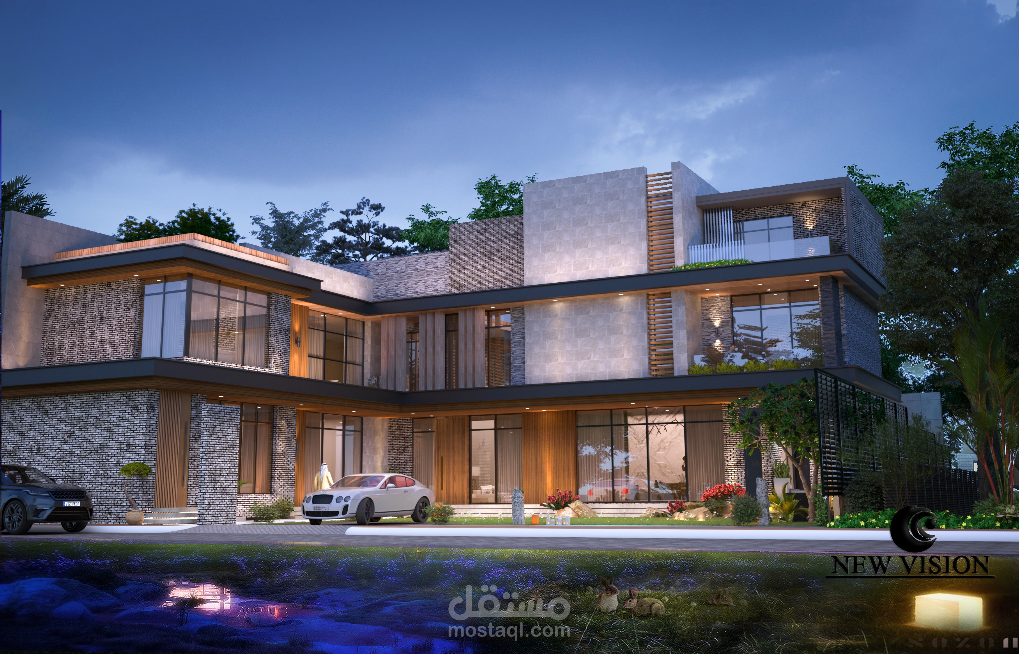 complex residential commercial project | مستقل