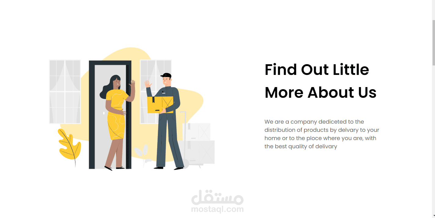 Front End Html5 Css3 Js Scss Bootstrap مستقل