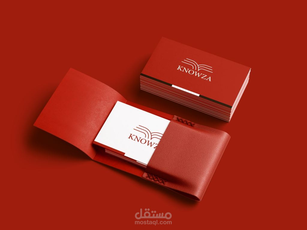 تصميم هوية بصرية وشعار لKNOWZA | مستقل