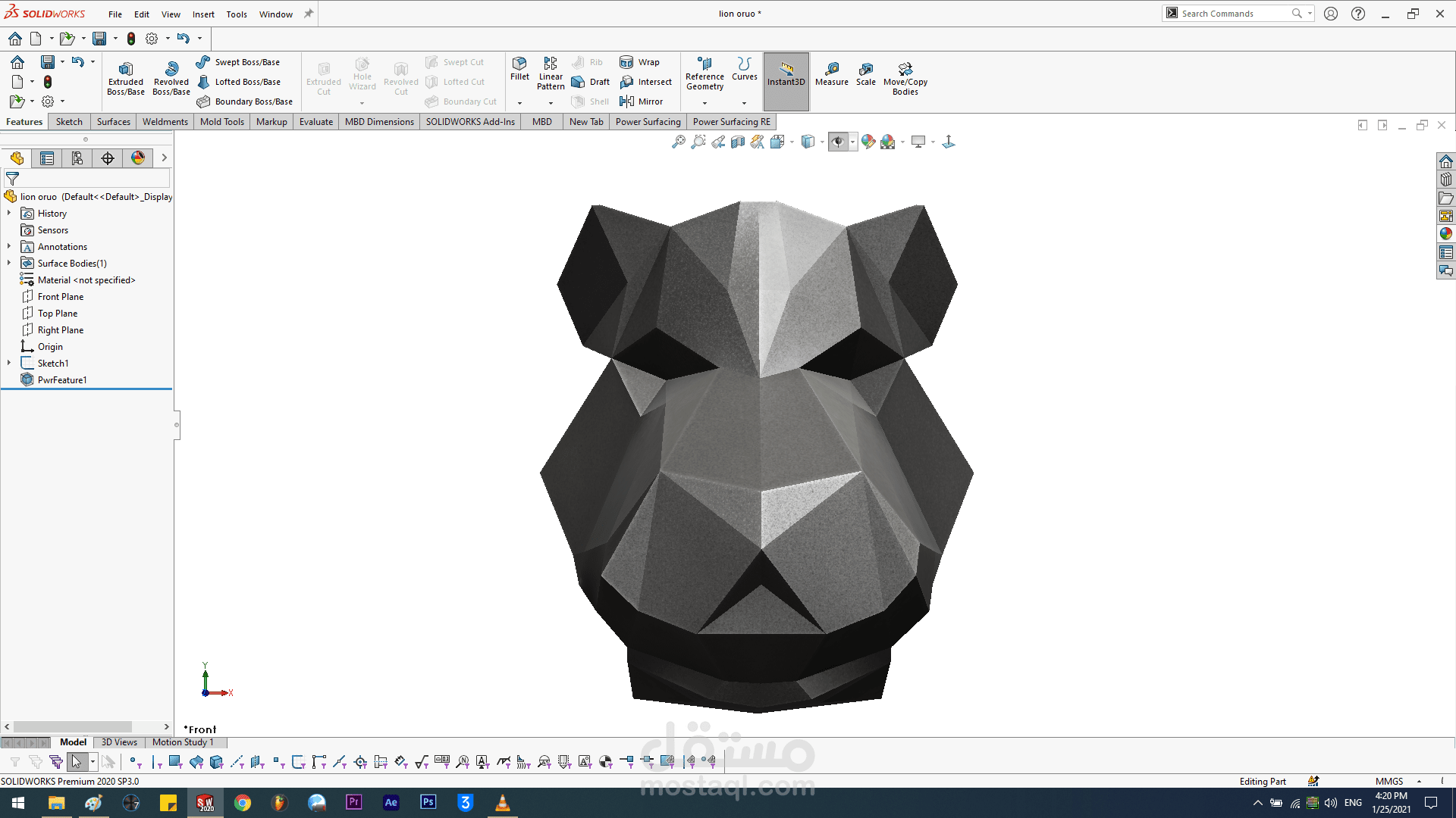 مصمم solid works | مستقل