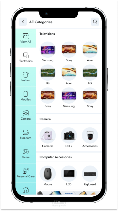 eCommerce Flutter -Full Mobile Application | مستقل