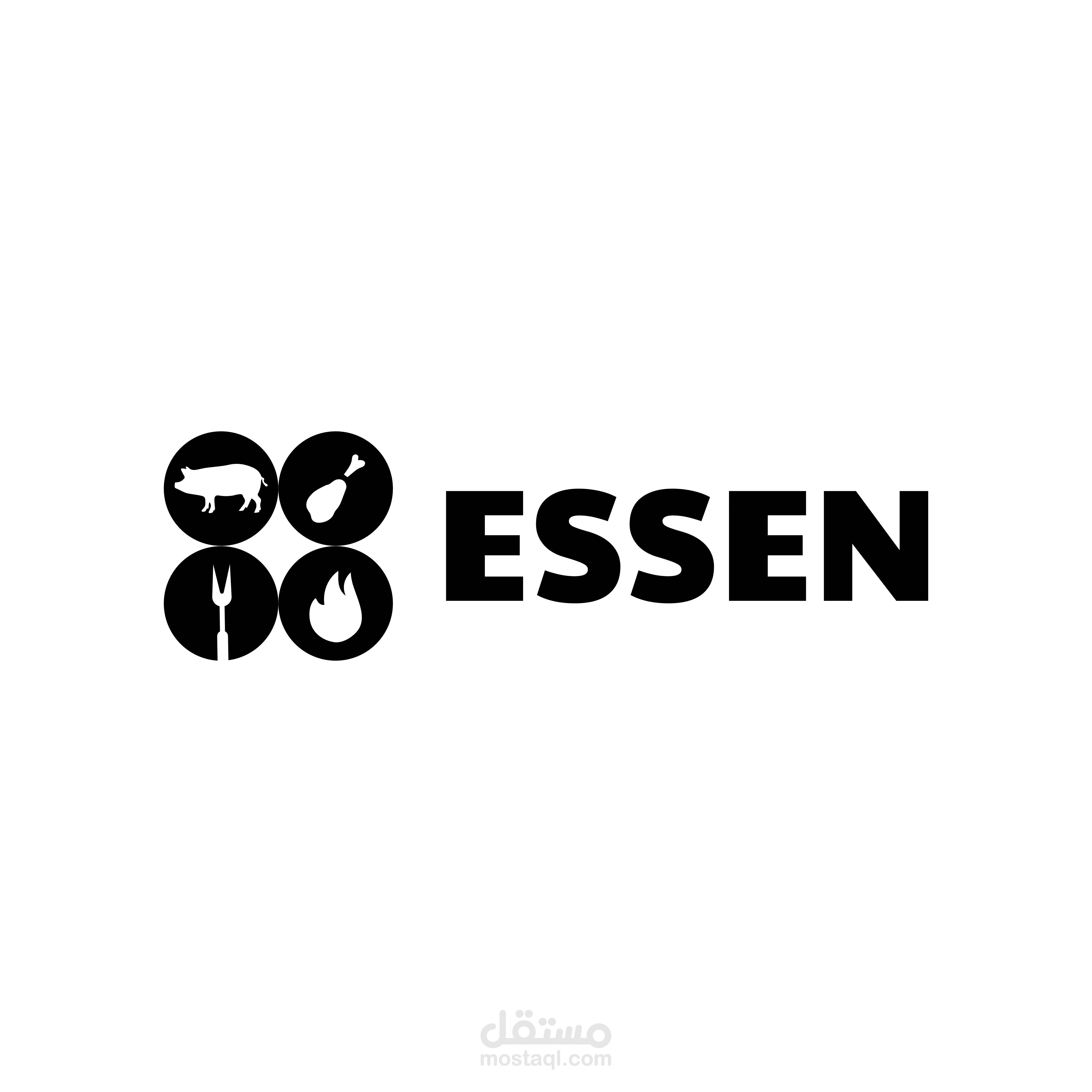 لوجو(logo) مطعم | مستقل