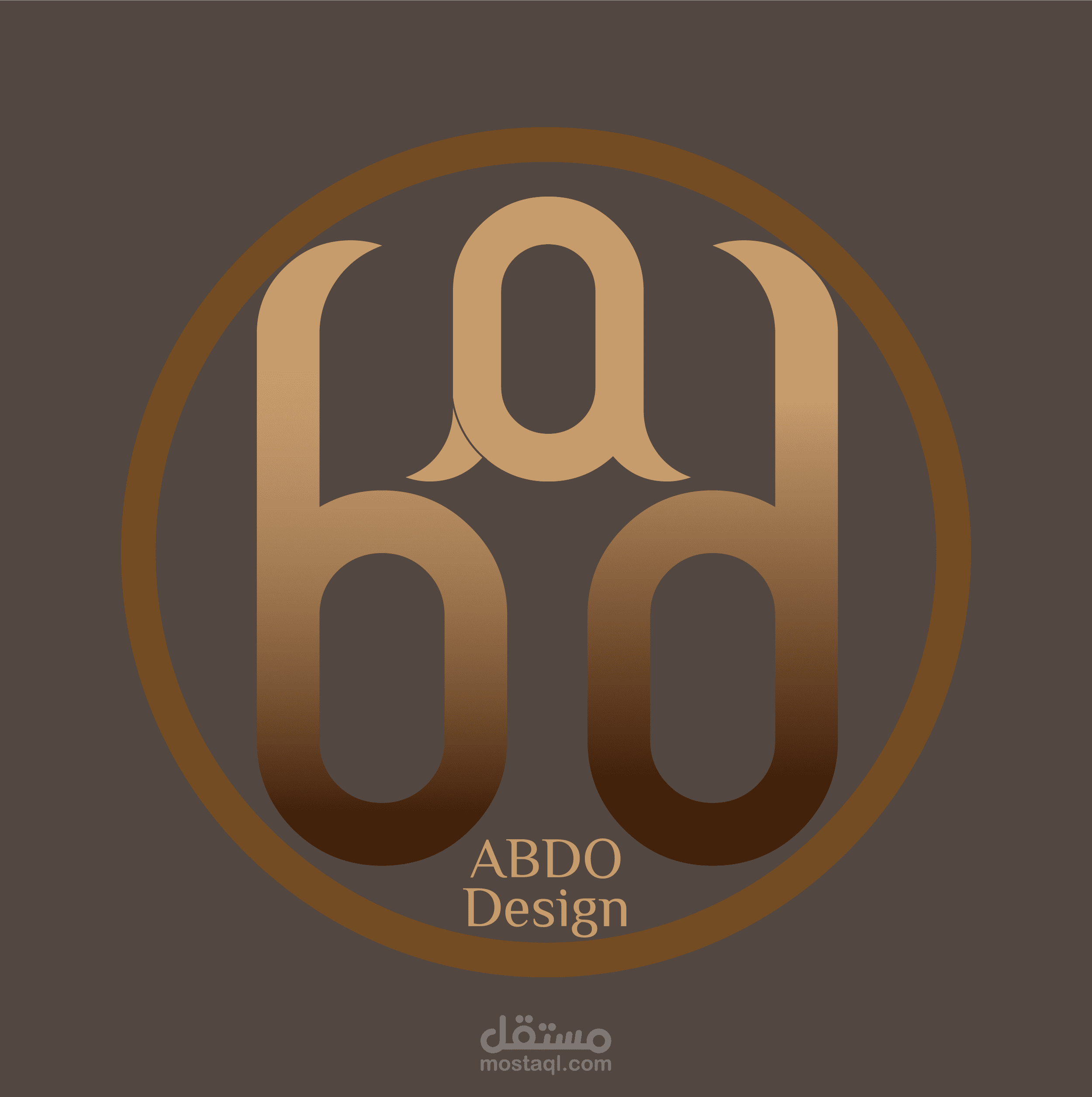تصميم لوجو (شعار) وتطبيقه على موك اب Mockup | مستقل