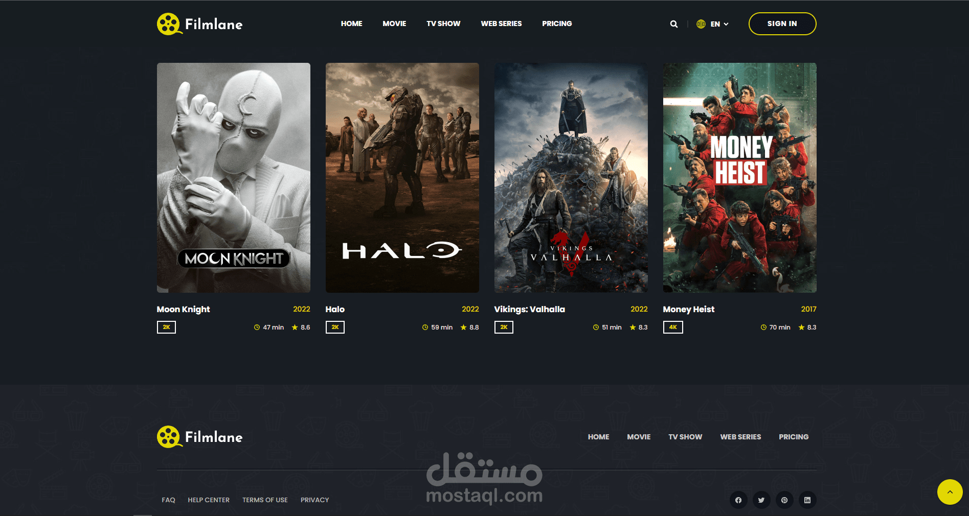 Filmlane Online movie store | مستقل