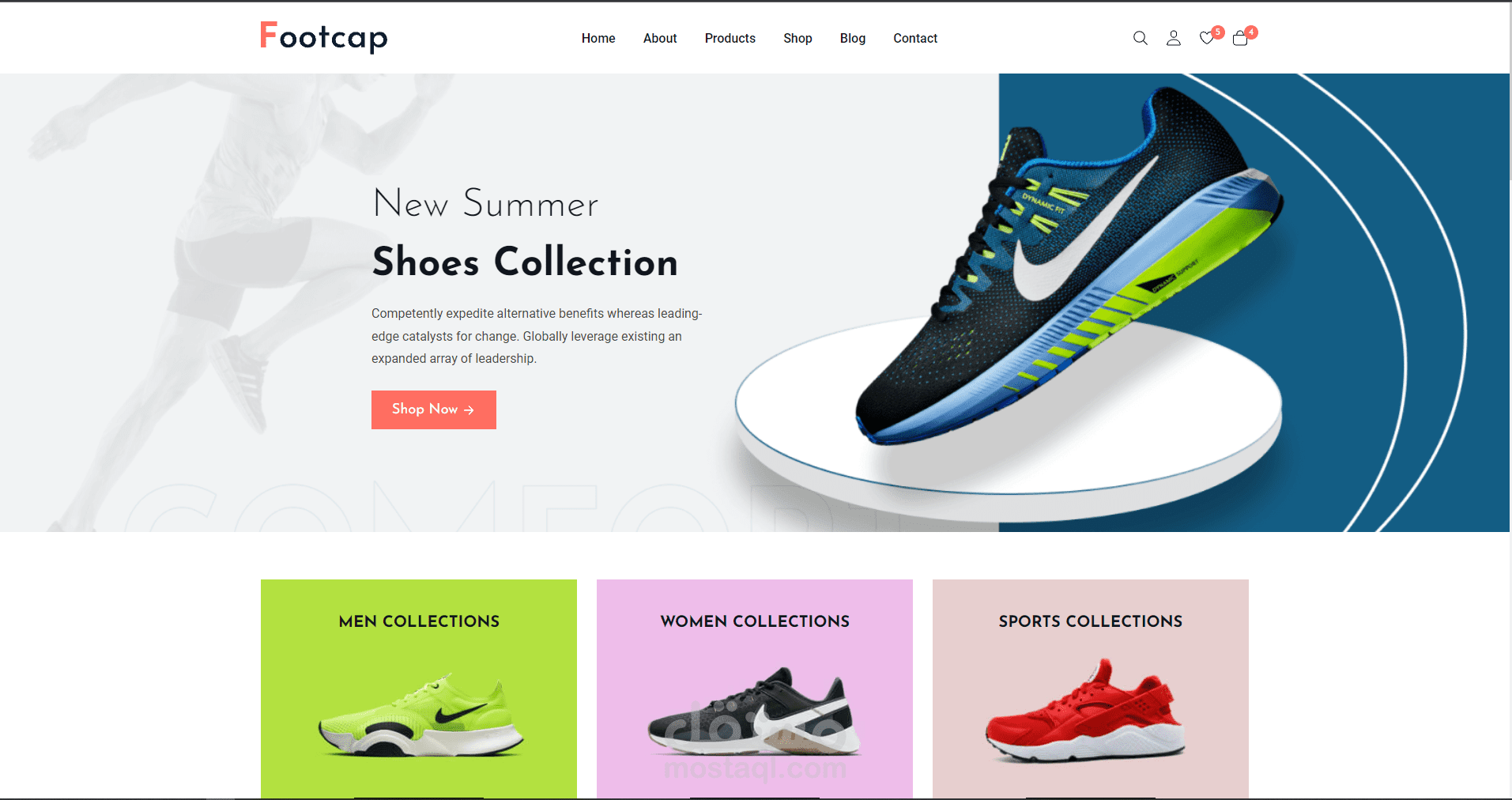 Footcap Online shoe store | مستقل