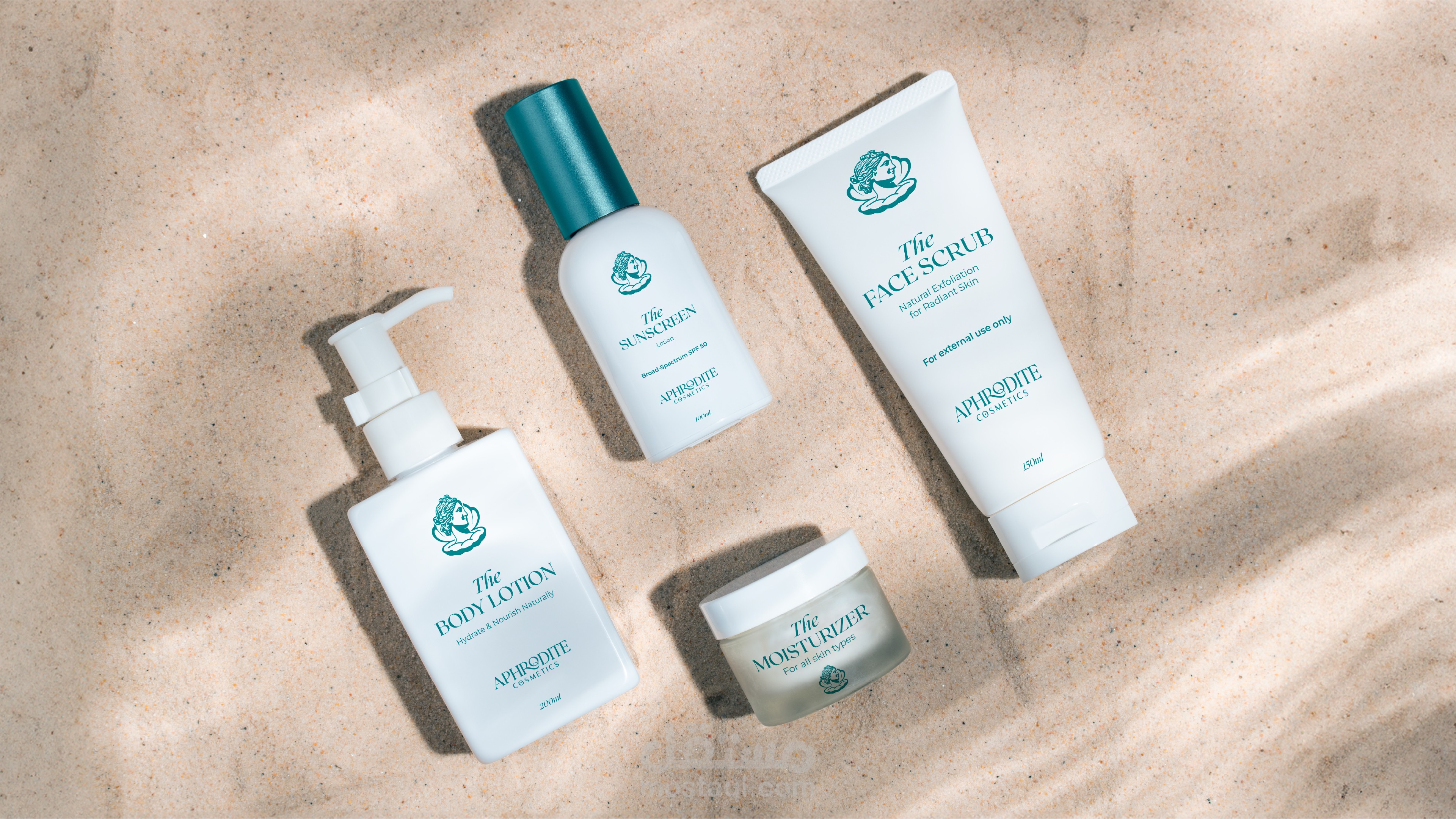 Aphrodite Cosmetics Brand Identity | مستقل