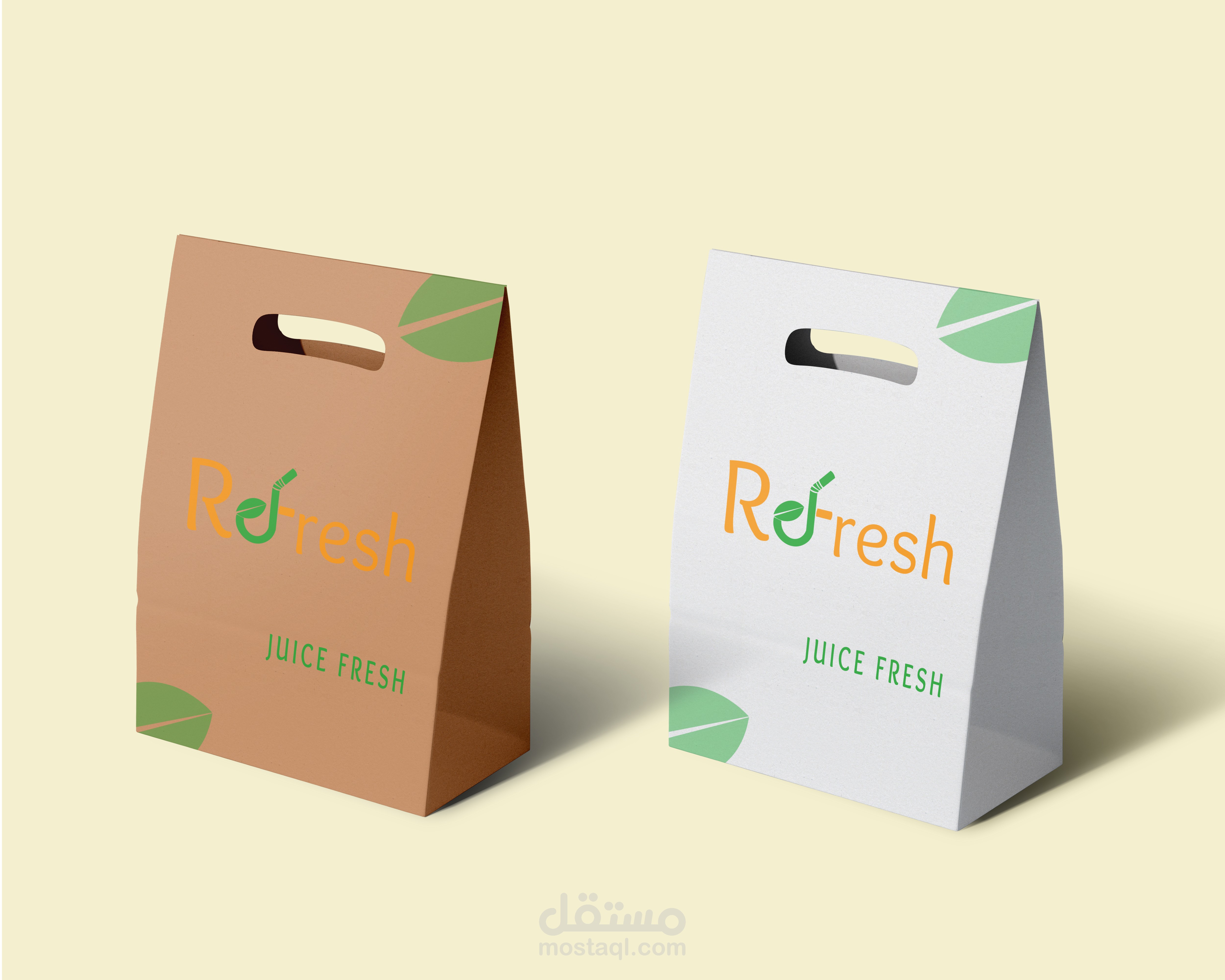 Refresh Juice Logo | مستقل