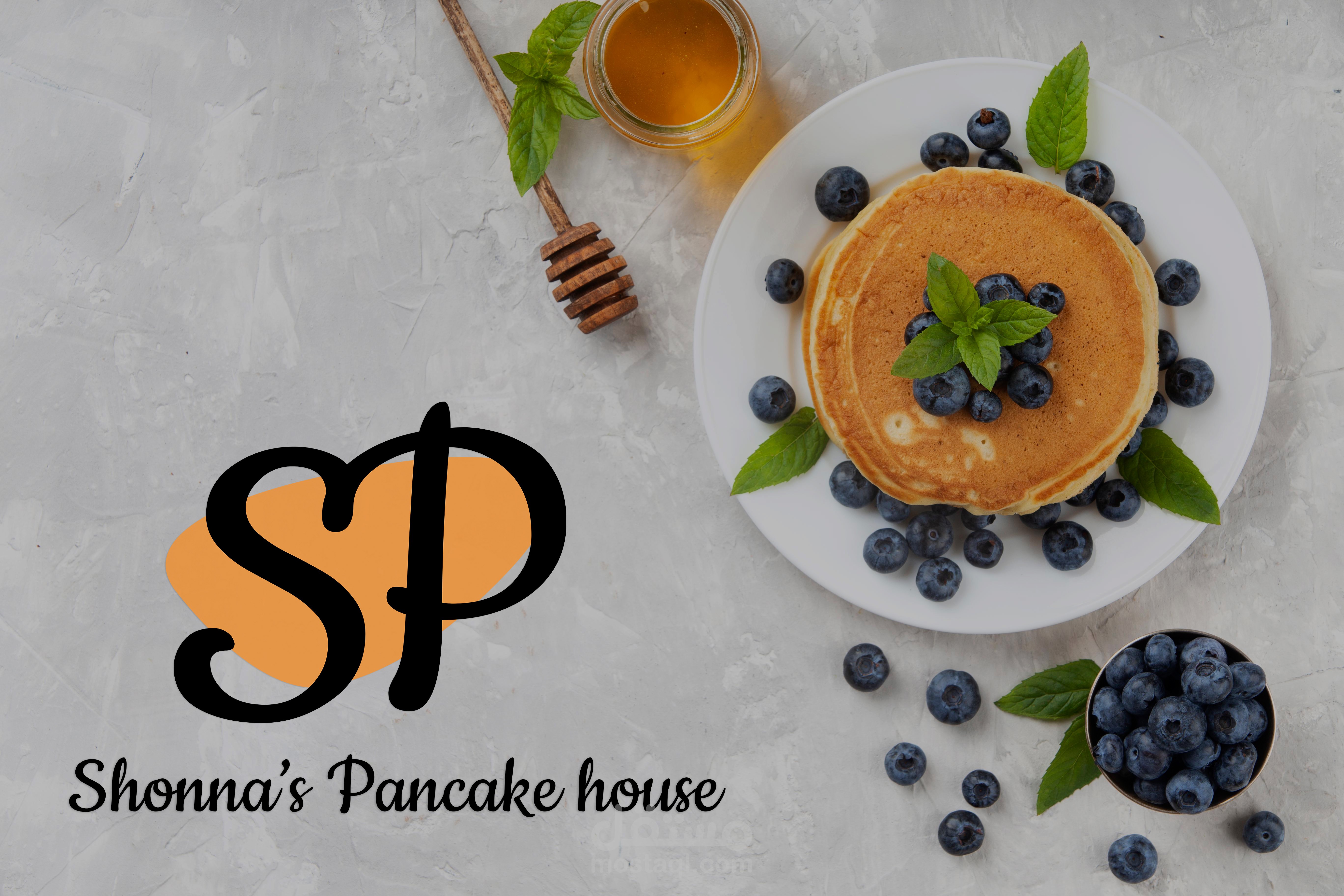 تصميم شعار (لوغو) لمحل بانكيك | مستقل